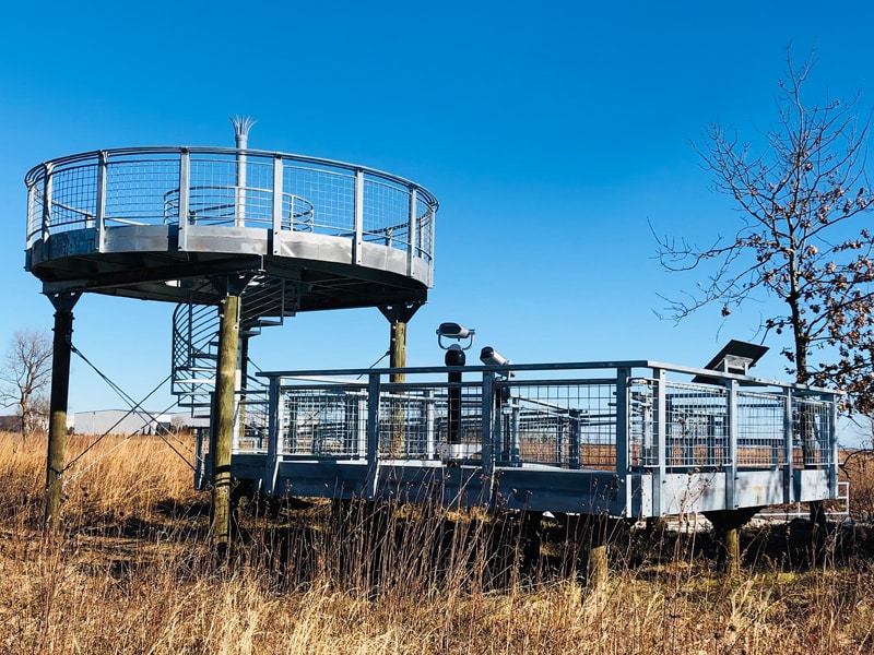 LCFPD Spring Bluff Observation Structure (Winthrop Harbor, IL) - Build ...