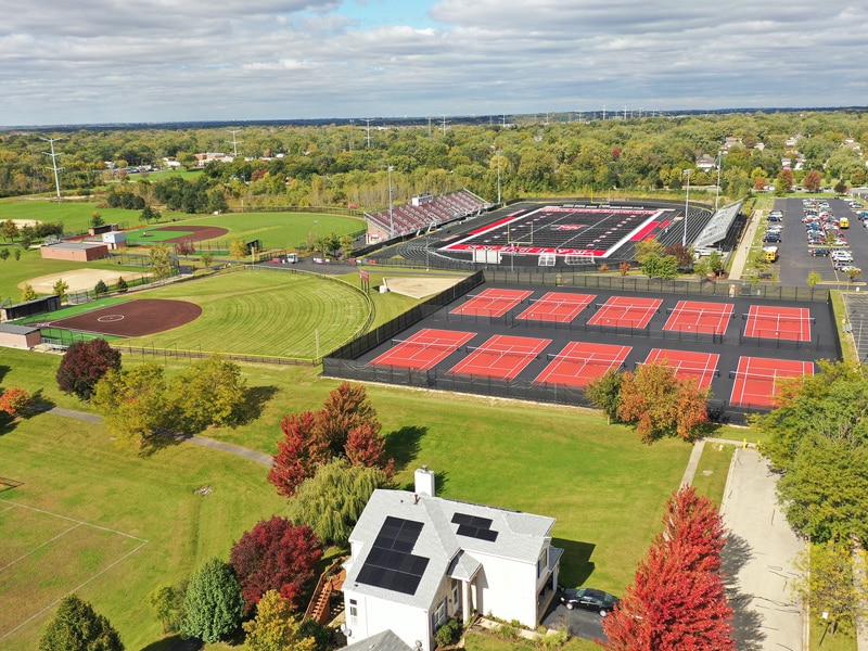 Bolingbrook High School Turf, Tracks & Tennis Improvements (Bolingbrook ...